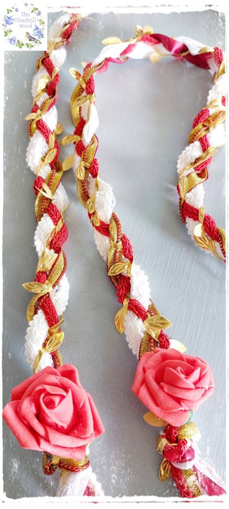 Handfasting Cord / Handfasting Cords / Wedding / Regency / Red - Etsy