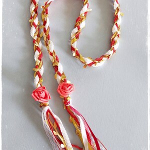 Handfasting Cord / Handfasting Cords / Wedding / Regency / Red - Etsy