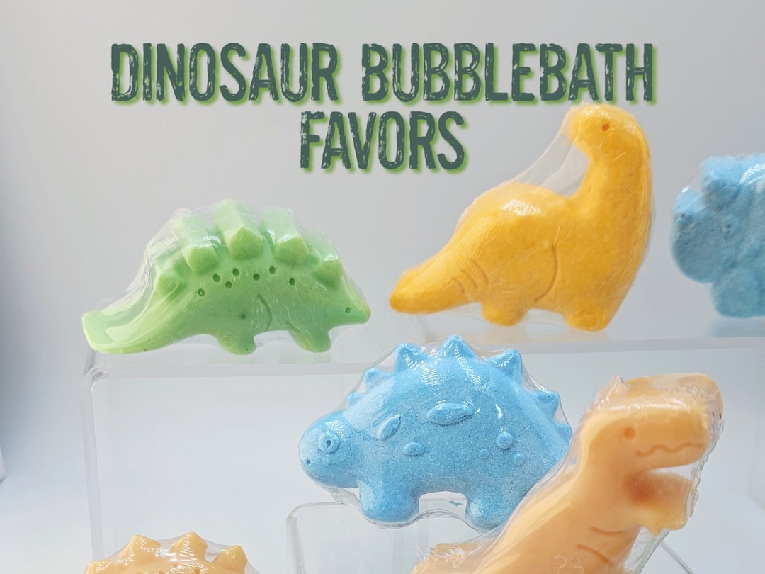 Dinosaur Bubble Bath Dinosaur Party Favors Dinosaurs Bubble - Etsy