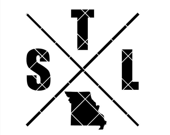 St. Louis Cross SVG State Cross SVG Digital File Download Dxf Pdf Png ...