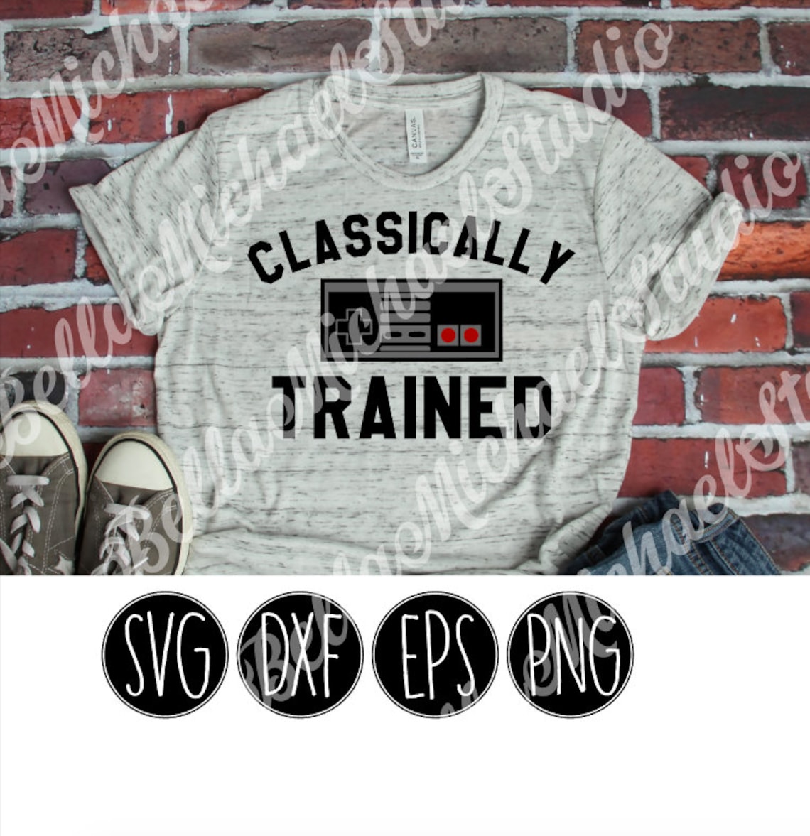Classically Trained Video Games - .svg .png .pdf .eps .dxf - Instant ...