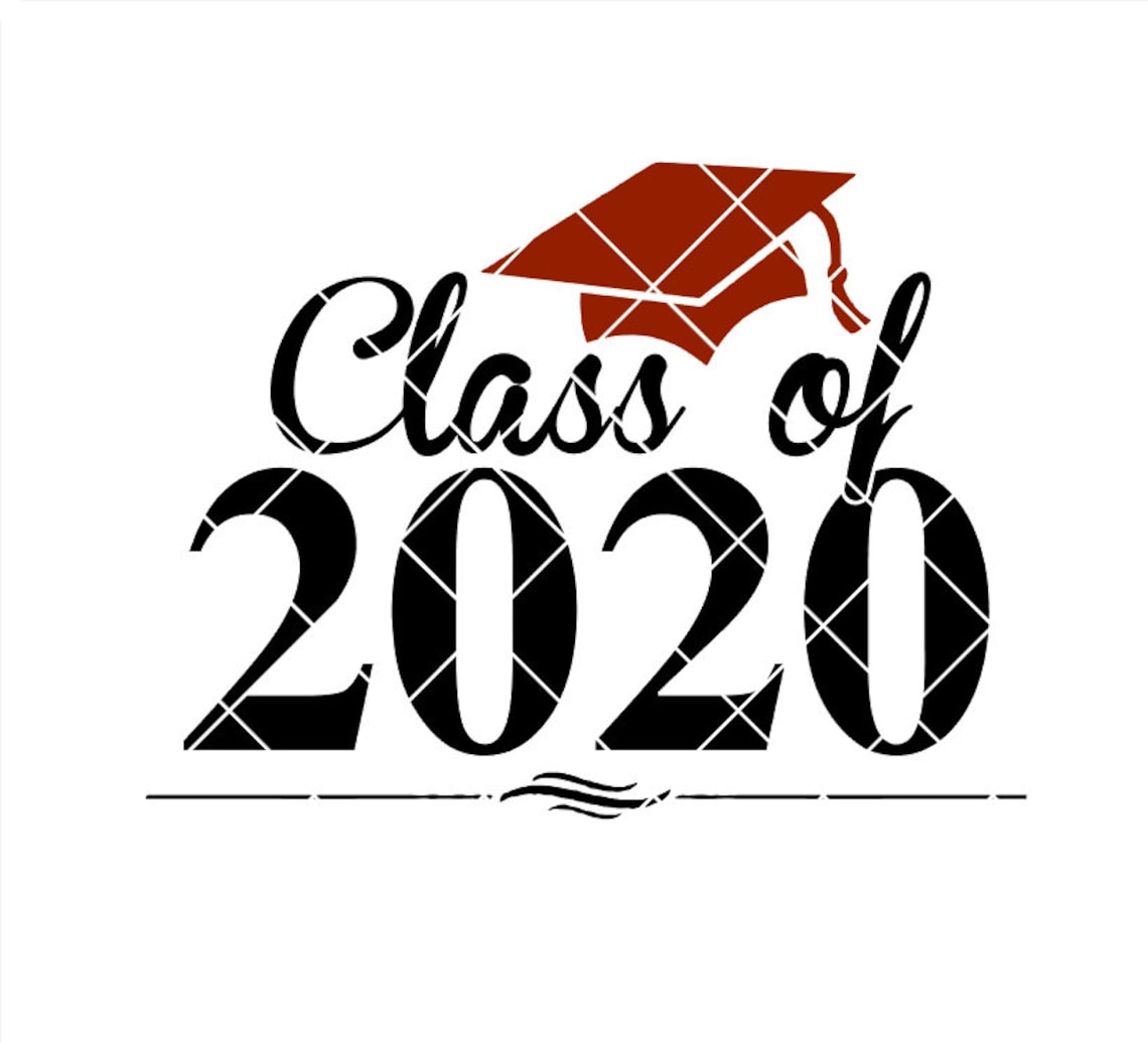 Class of 2020 .svg .png .pdf Instant Download Cut File | Etsy