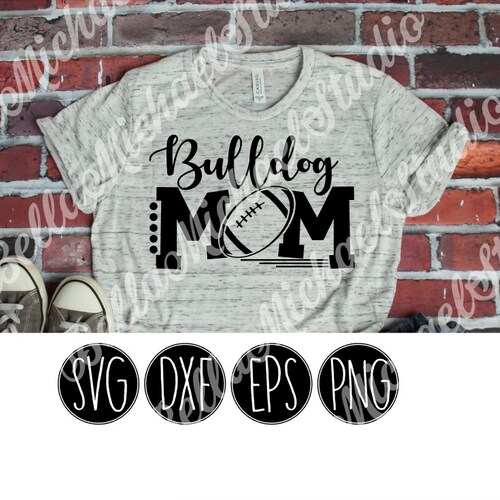 Bulldogs Football Svg File - Etsy