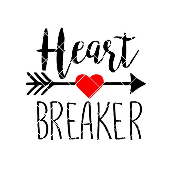 Heart Breaker Svg - Etsy