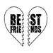 Best Friends Heart .svg .png .pdf .eps .dxf Instant Download Cut File ...