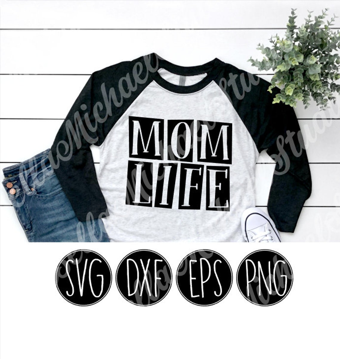 Mom Life Blocks .svg .png .pdf .eps .dxf Instant Download - Etsy