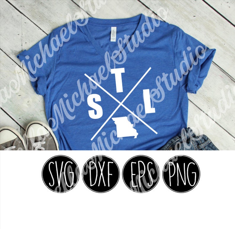 STL Saint Louis .svg .png .pdf .eps .dxf Instant Download - Etsy