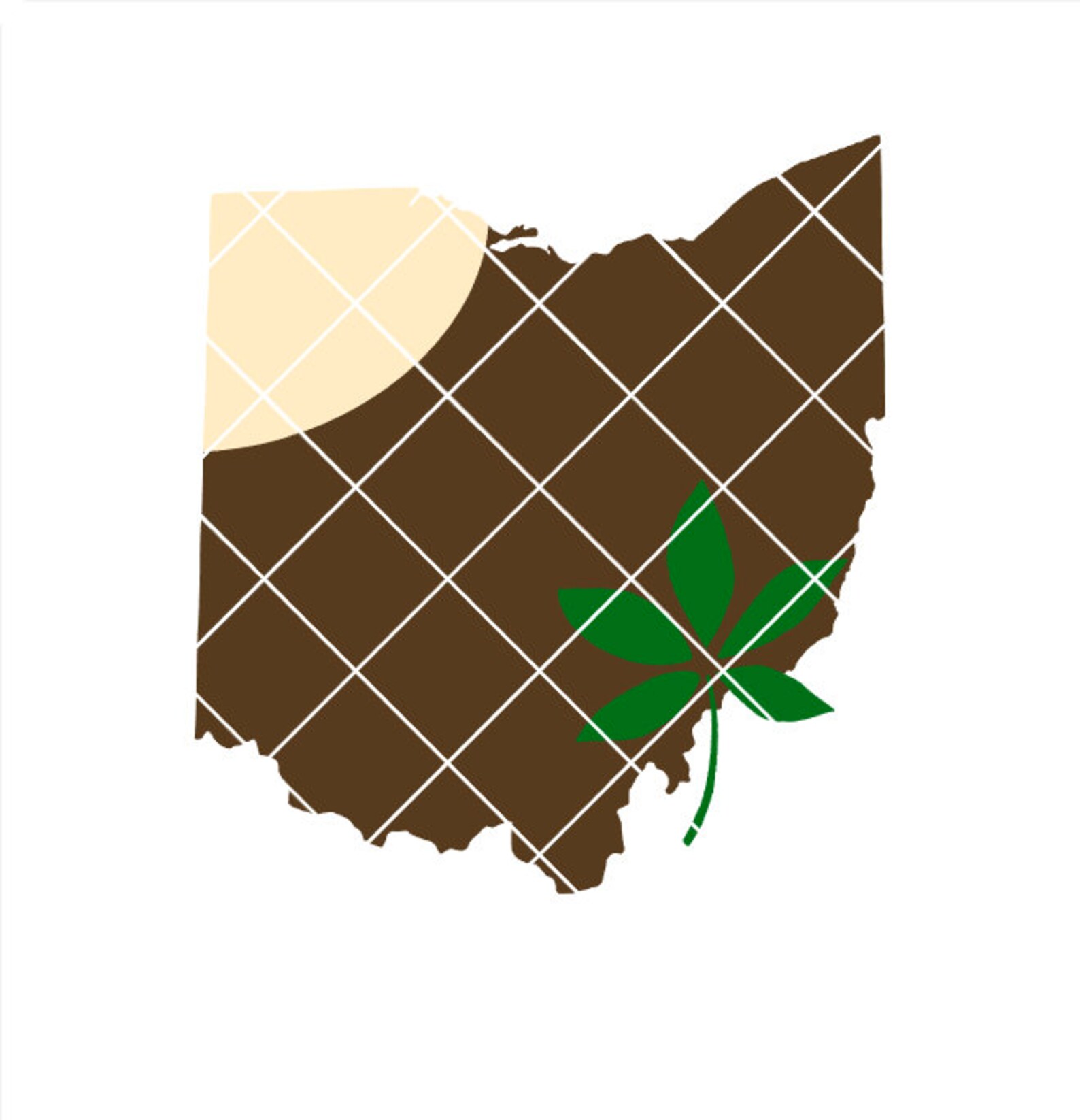 Ohio Buckeye .svg .png .pdf Instant Download Cut File - Etsy