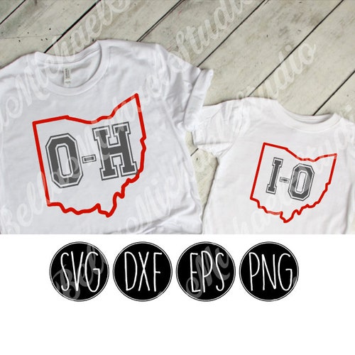 Buck Yeah Ohio Stripes State .svg .png .pdf .eps .dxf - Etsy