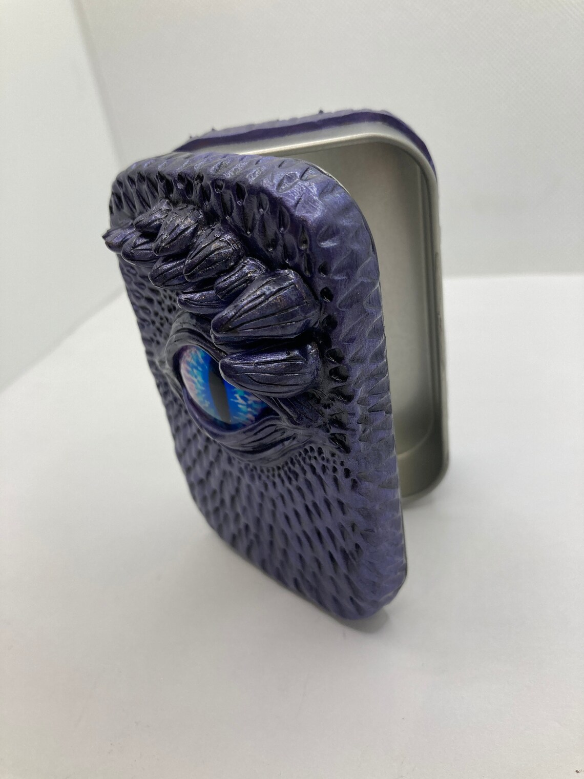 Dragon Eye Tin: Hand Sculpted Polymer Clay Container - Etsy