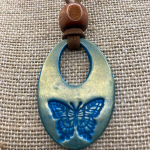 Butterfly Pendant Necklace - Etsy