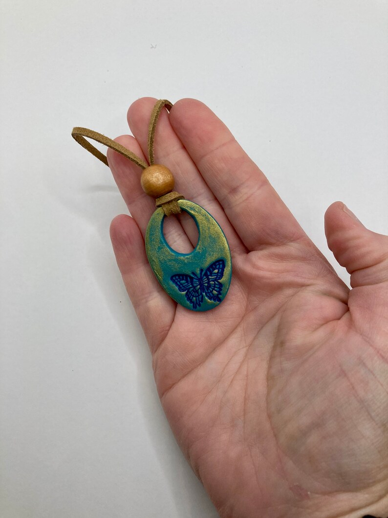 Butterfly Pendant Necklace | Etsy