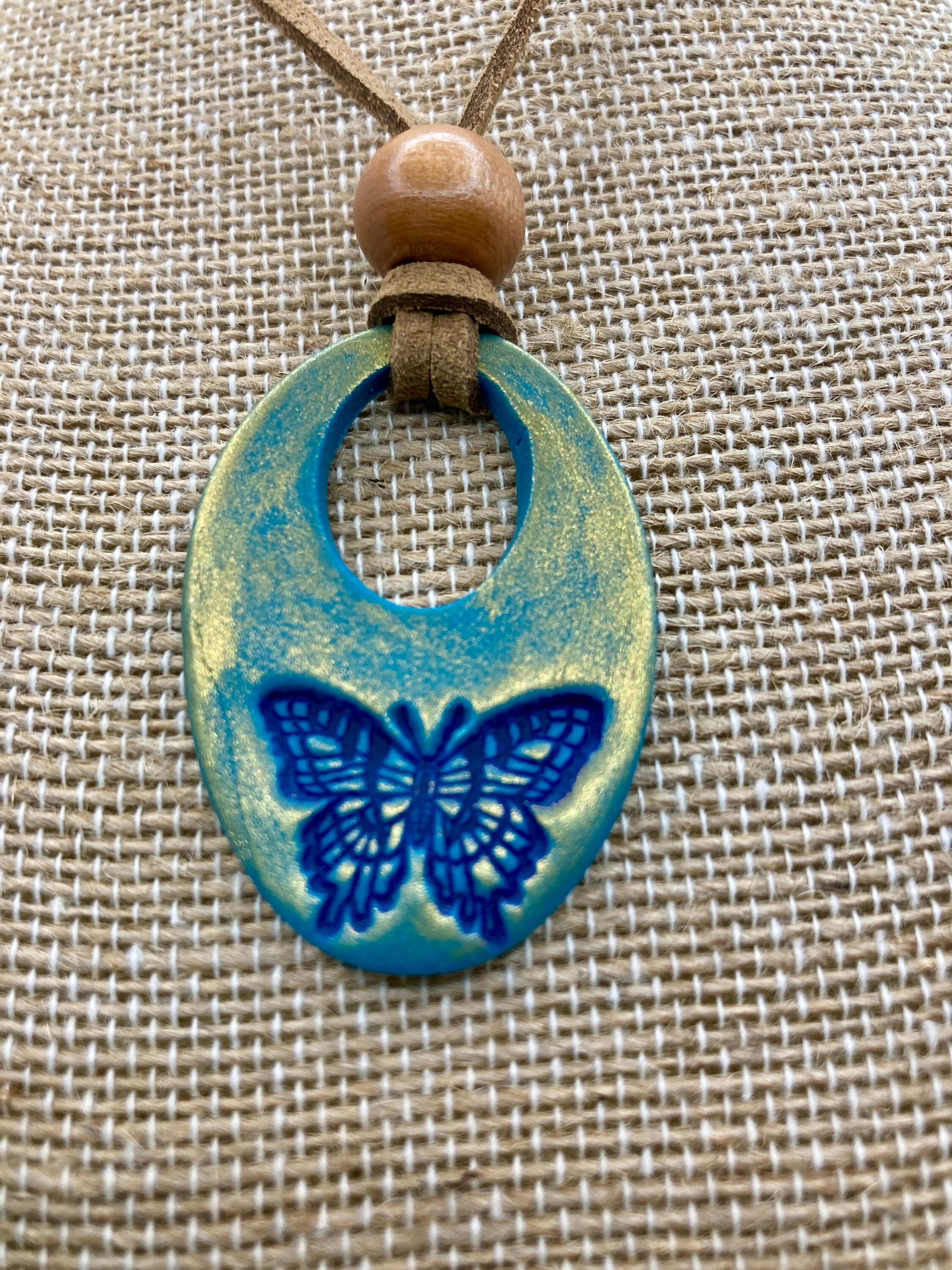Butterfly Pendant Necklace | Etsy