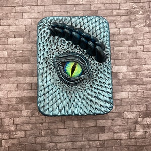 Dragon Stash Box - D&D Dice Box - Handmade Dragon Eye Container ...