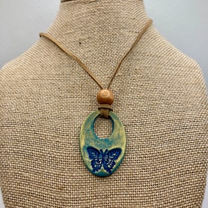 Butterfly Pendant Necklace | Etsy