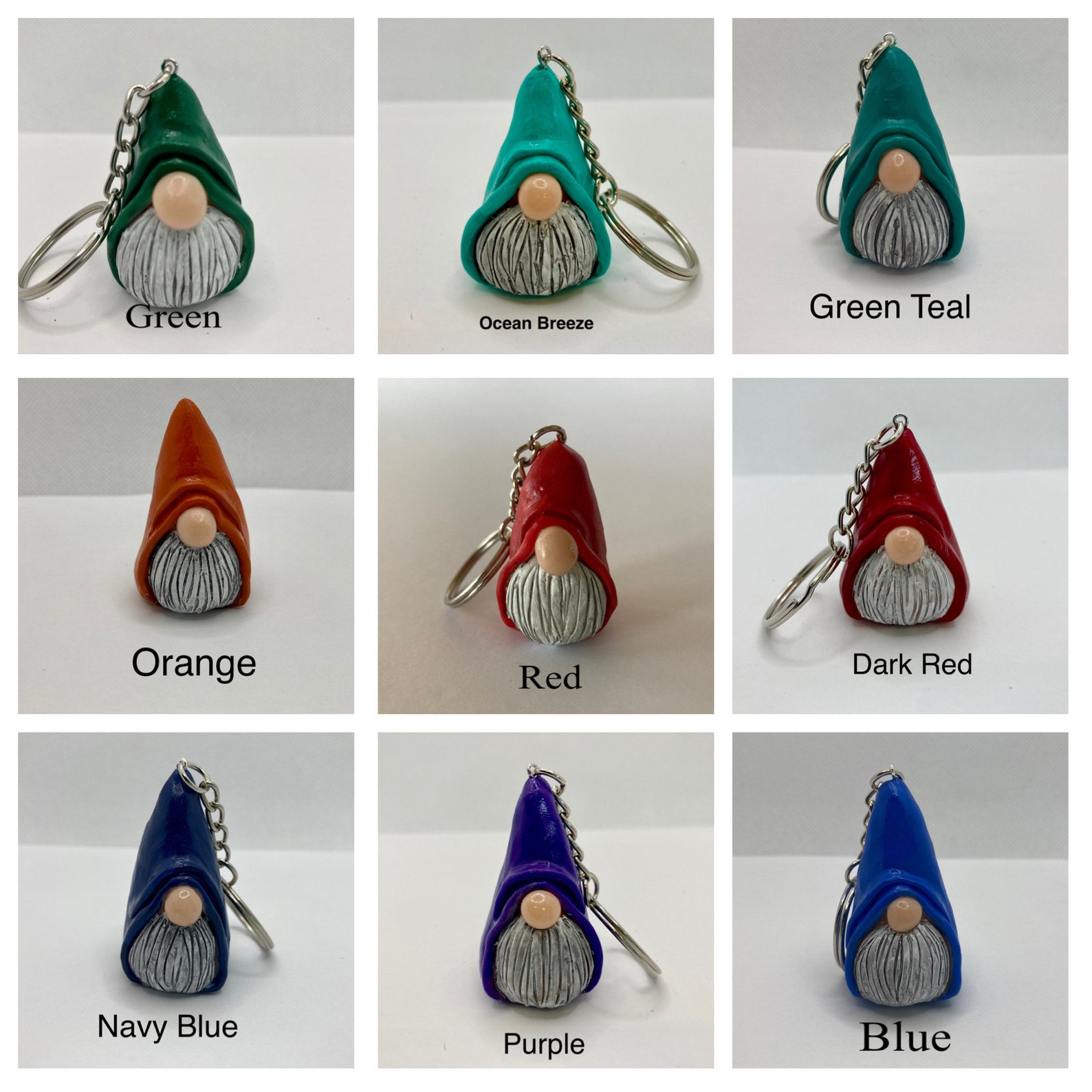 Gnome Keychain - Etsy