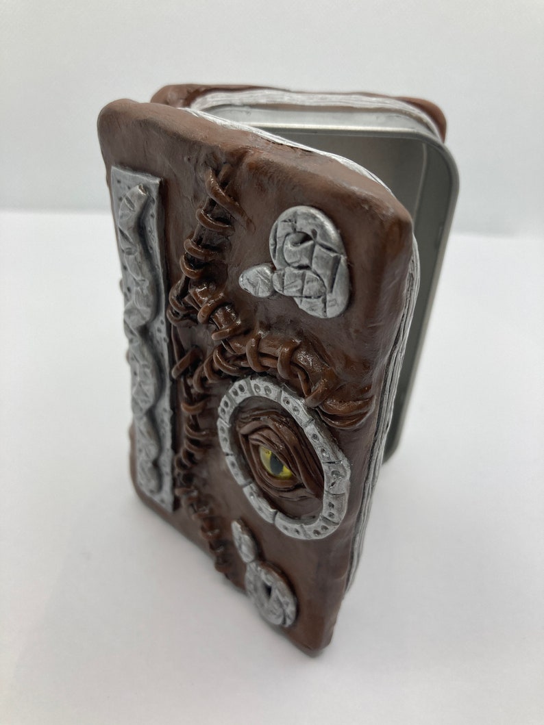 Hocus Pocus Spell Book Trinket Tin - Witchcraft Book Box - Secret ...