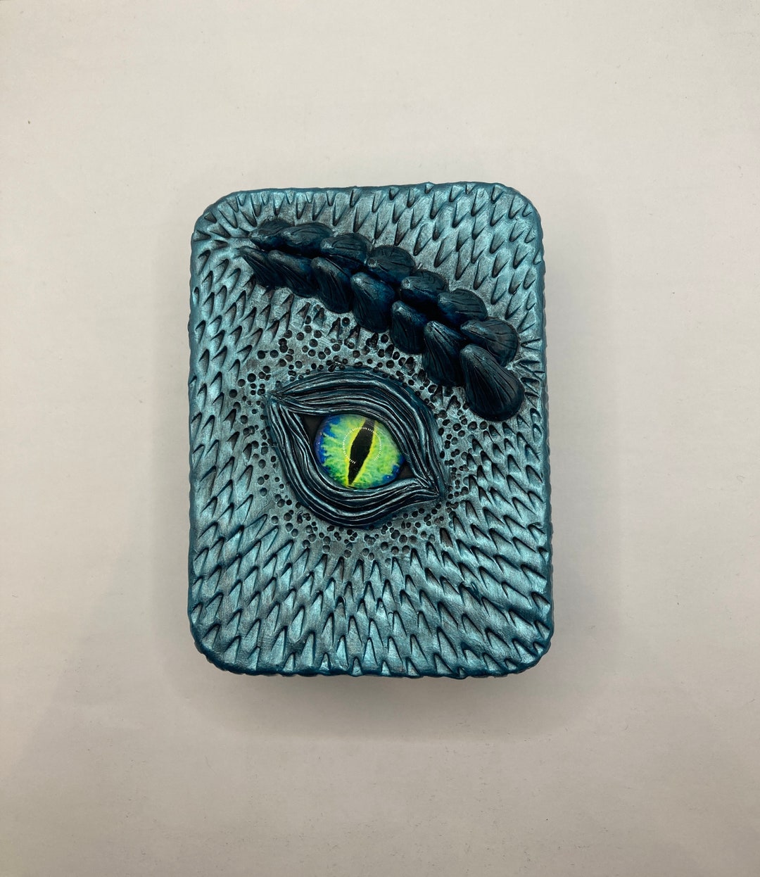 Dragon Stash Box - D&D Dice Box - Handmade Dragon Eye Container ...
