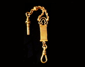 Beautiful Gold Filled Monogramed Victorian Watch Fob - Etsy