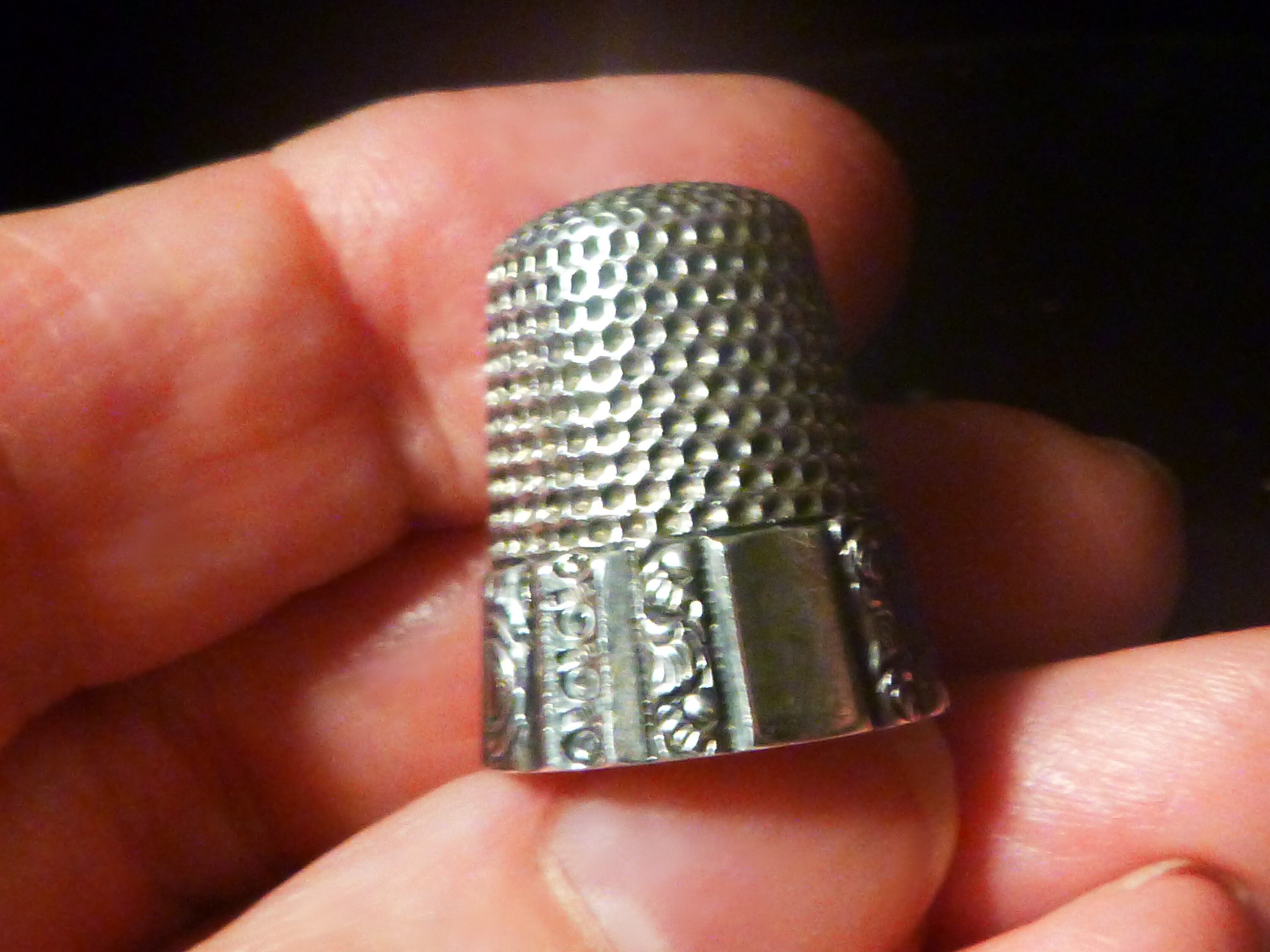 Sterling Waite & Thresher Co. Thimble - Etsy