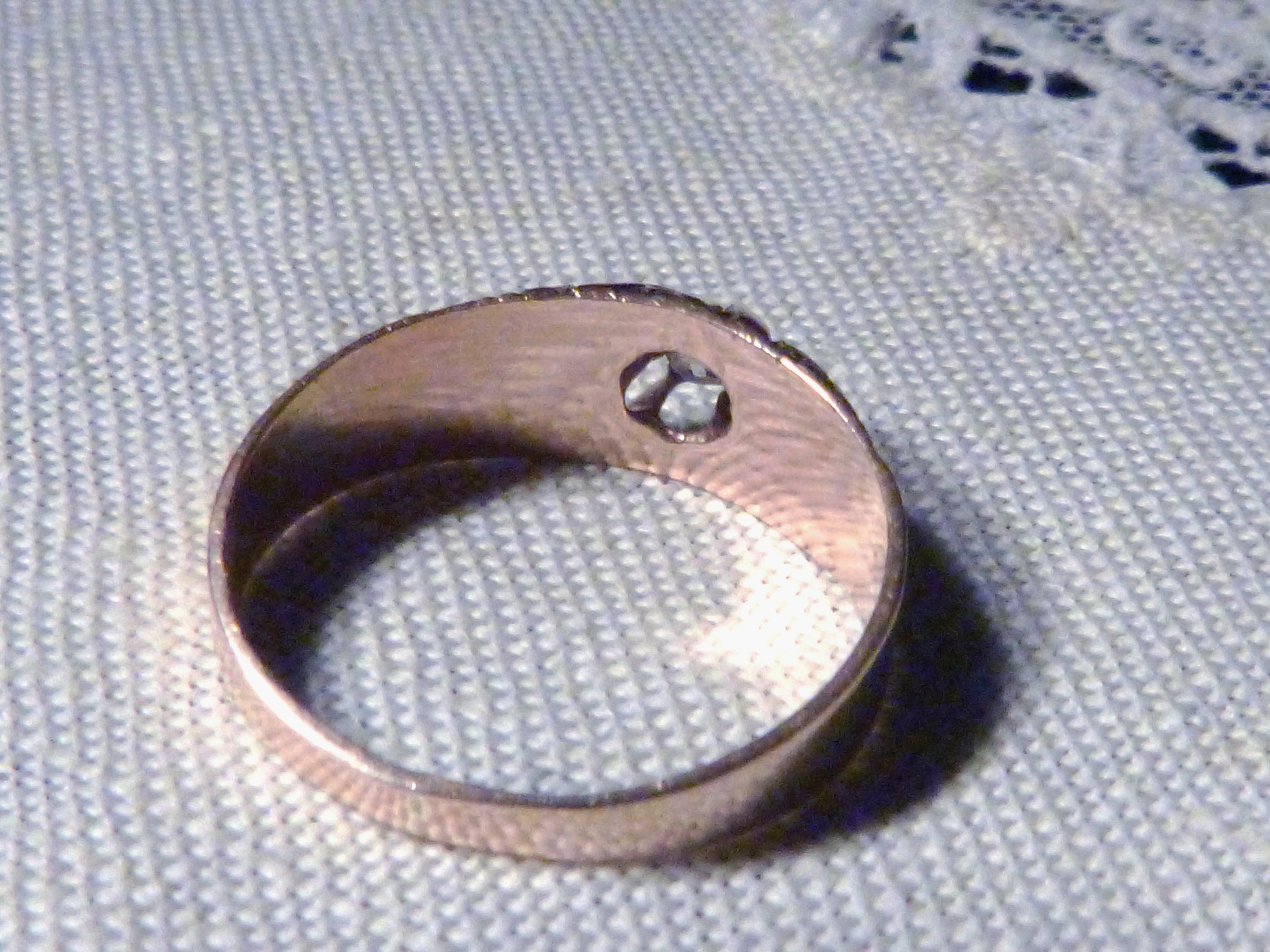 10K Gold Old Swiss Cut Diamond Ring - Etsy
