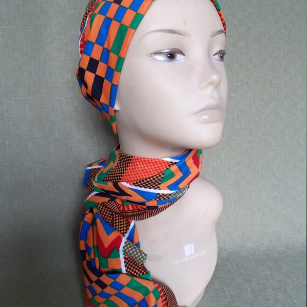 Kente Head Wrap - Etsy
