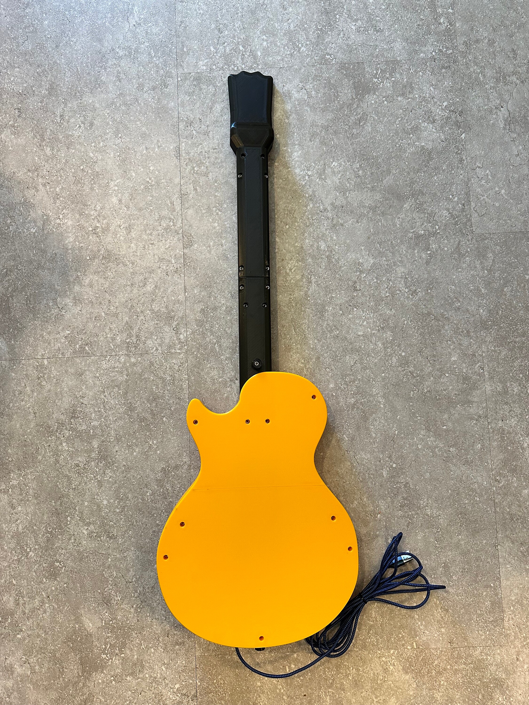Clone Hero Guitar 3D Printed Les Paul Inspired - Etsy