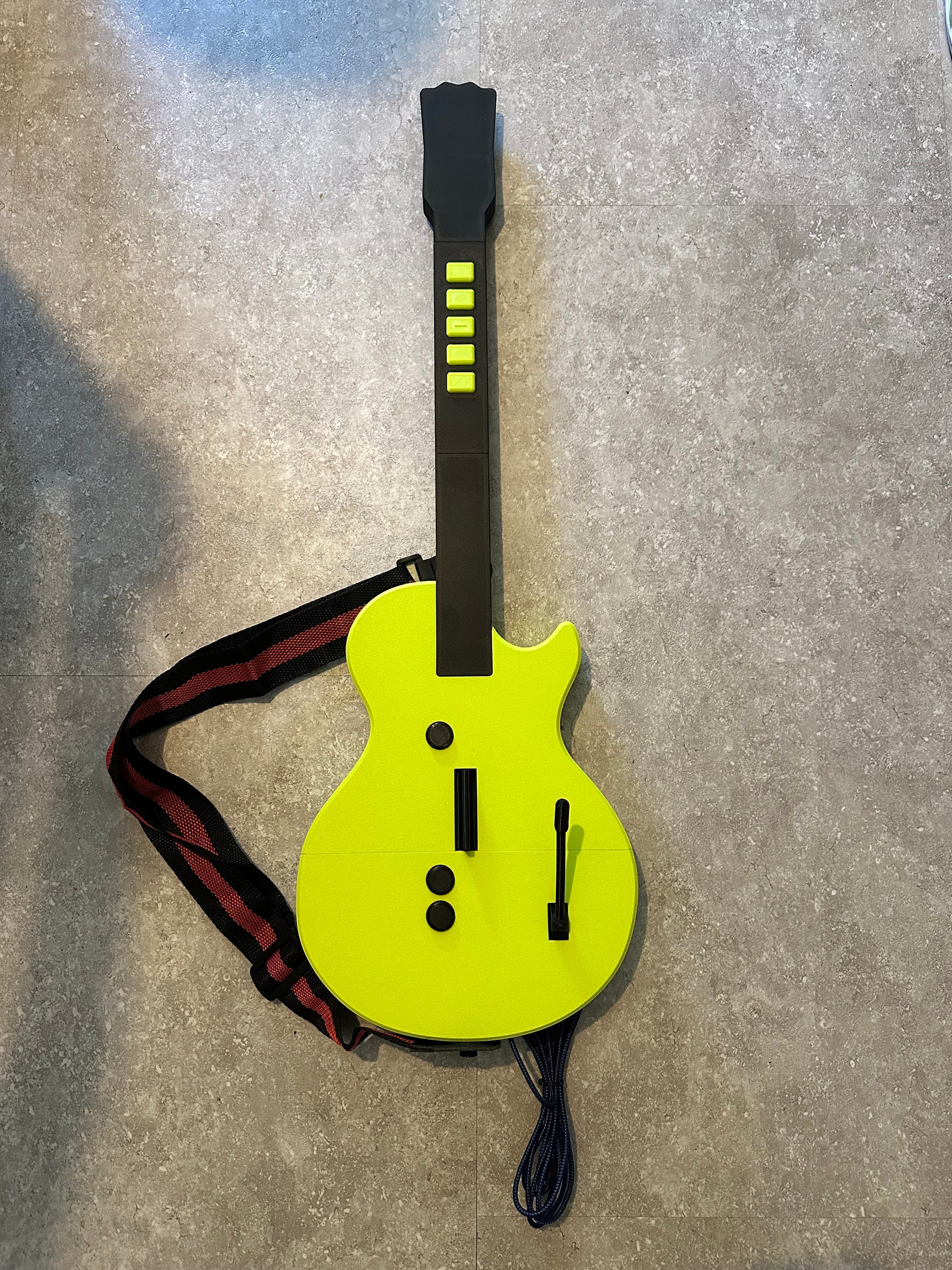 Clone Hero Guitar 3D Printed Les Paul Inspired - Etsy