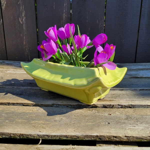 Chartreuse Planter - Etsy