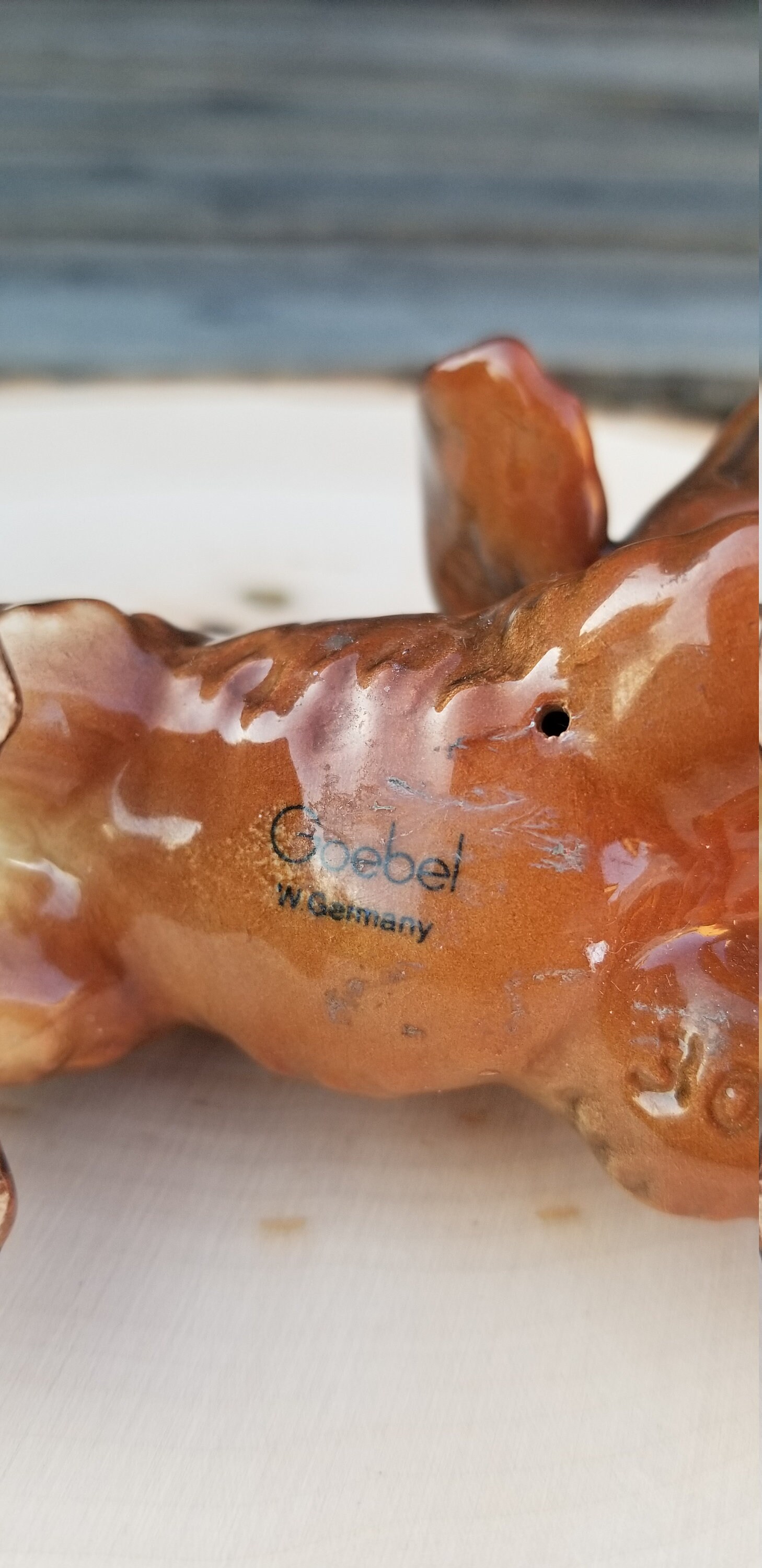 Vintage Goebel cocker spaniel figurine porcelain handpainted | Etsy