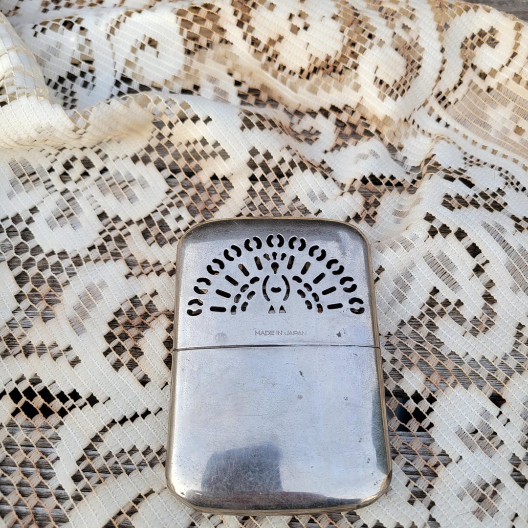 Vintage Peacock Pocket Hand Warmer, Hakkin Warmer, Made in Japan - Etsy