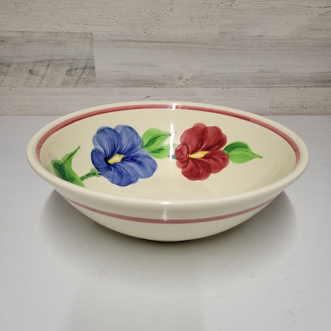 Vintage Pottery Guild of America Ceramic Large Serving Bowl ...
