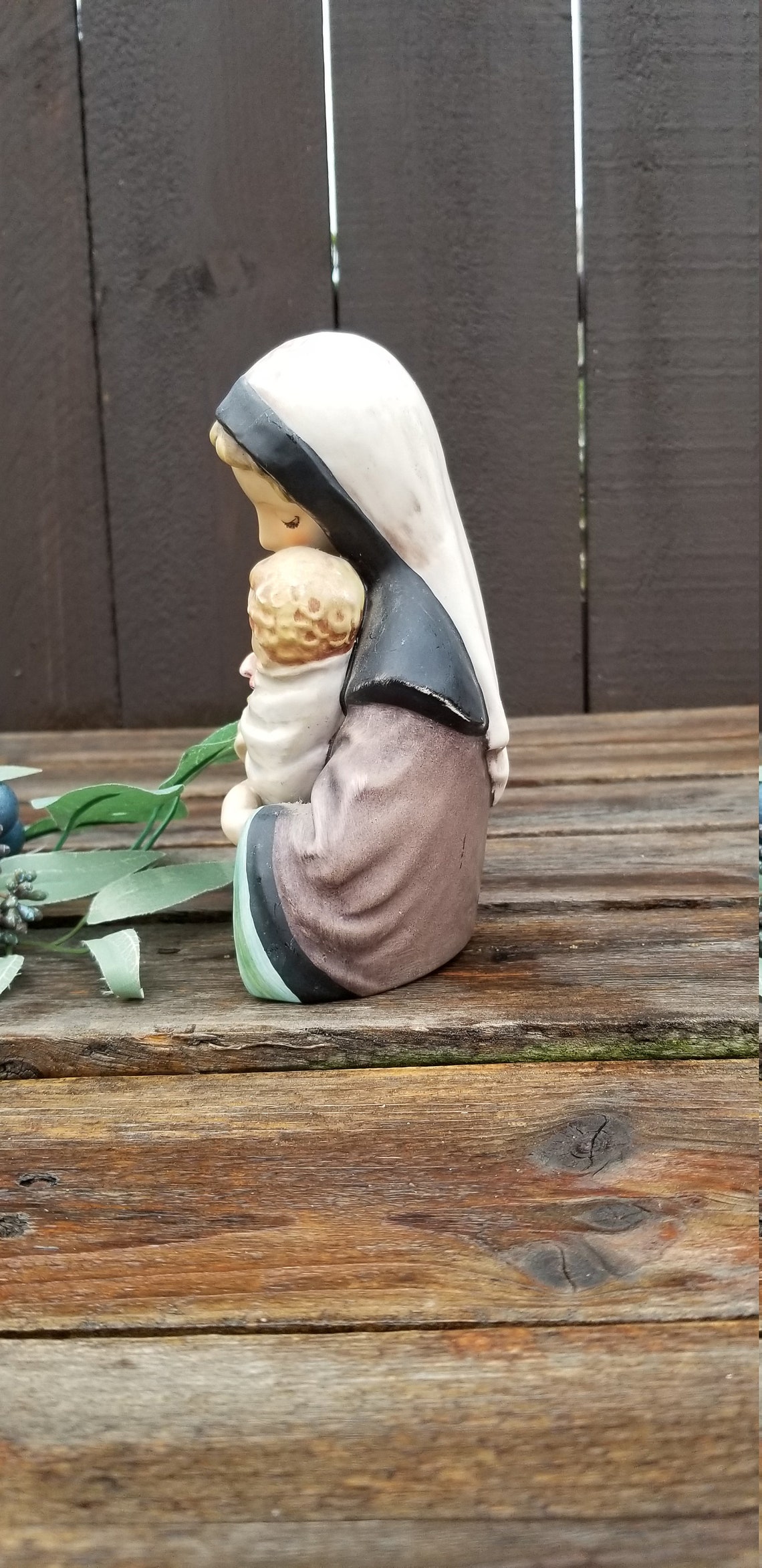 Goebel Madonna and Child Figurine Vintage Virgin Mary & Baby | Etsy