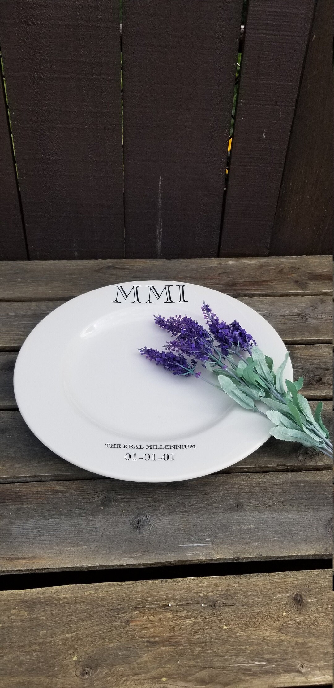 Rare "the Real Millennium" Plate: Syracuse China 12" Charger - Etsy