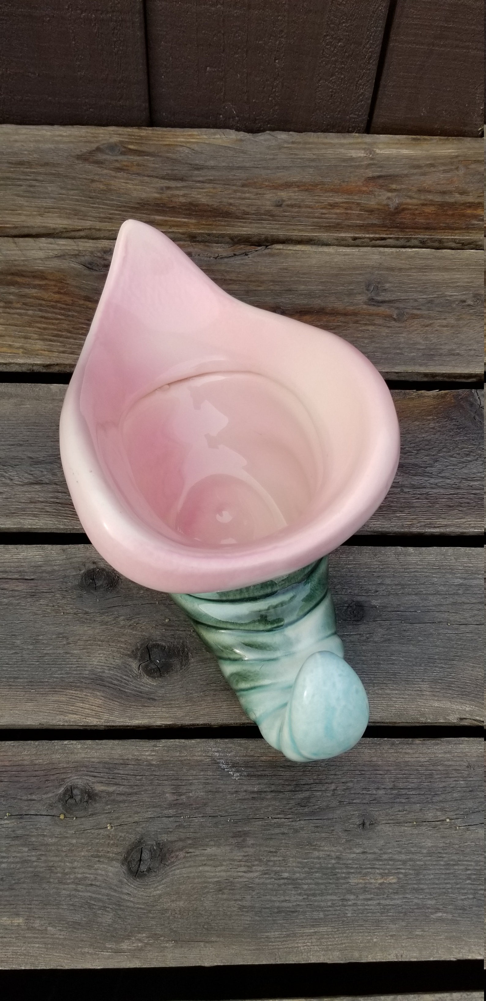 Vintage Hull cornucopia planter 1950s midcentury vase art | Etsy