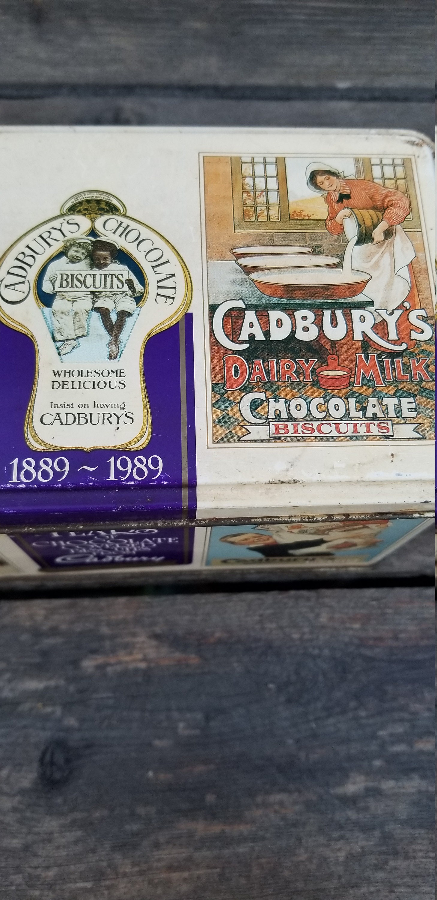 Vintage Cadbury's Chocolate Fingers Tin 100 Yrs of | Etsy