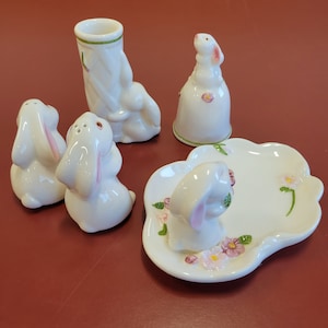 Vintage Avon Bunny Collection, Made in Brazil by Weiss, Bud Vase ...