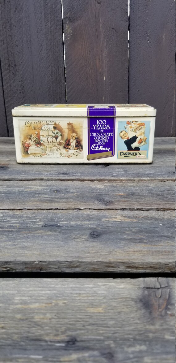 Vintage Cadbury's Chocolate Fingers Tin 100 Yrs of | Etsy