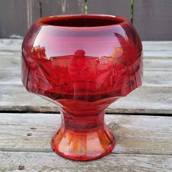 Viking Glass Ruby - Etsy