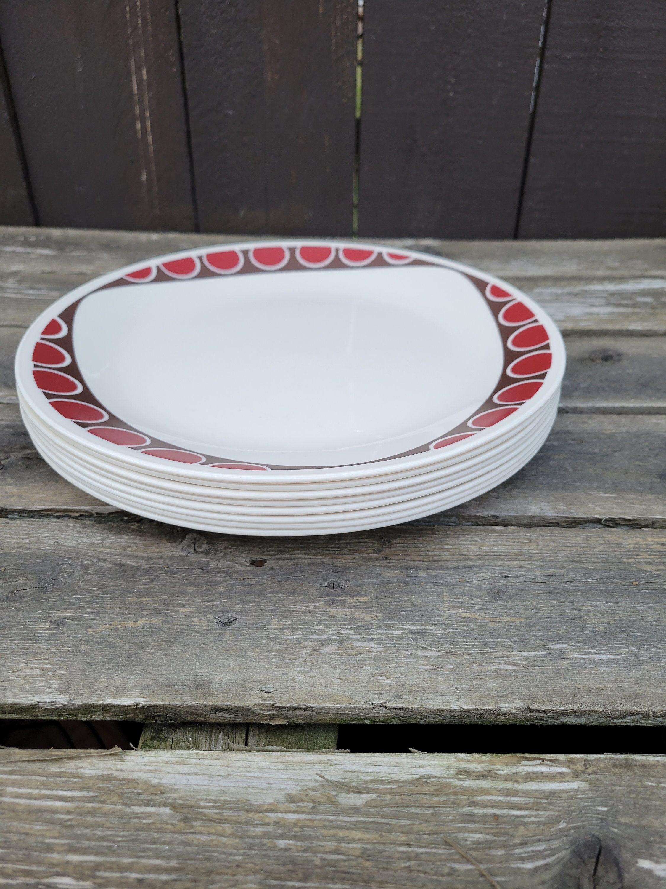 Vintage Corelle Kitu Sandstone Dinnerware Set of 8 Dinner | Etsy