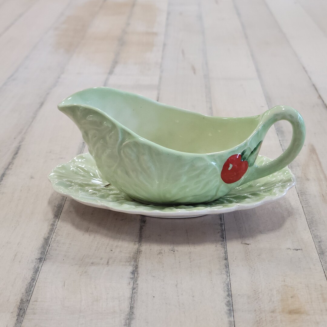 Vintage Carltonware "lettuse and Tomato" Sauce Boat and Underplate ...