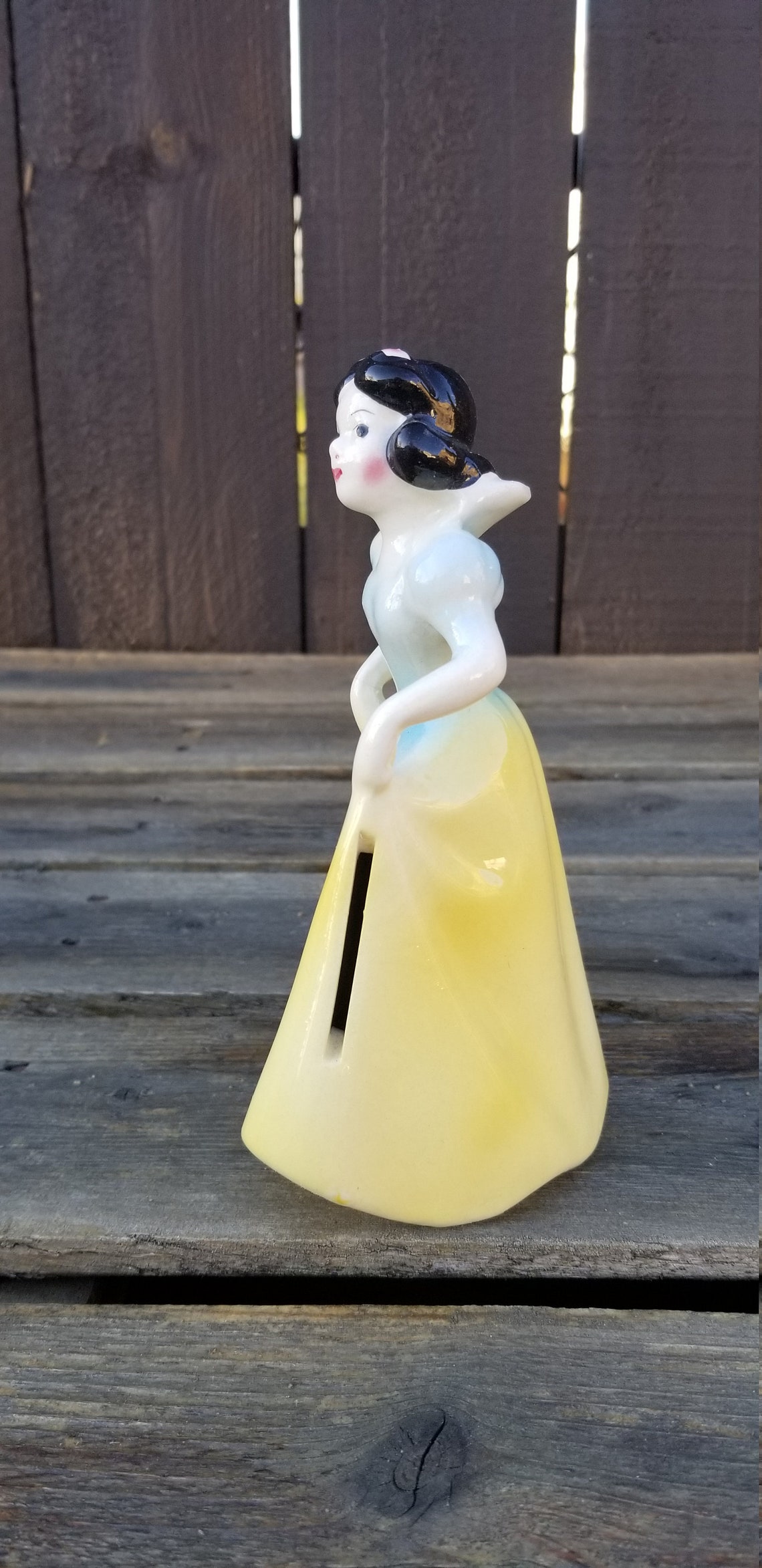 Vintage Disney Snow White Coin Bank Manufactured by Leeds | Etsy