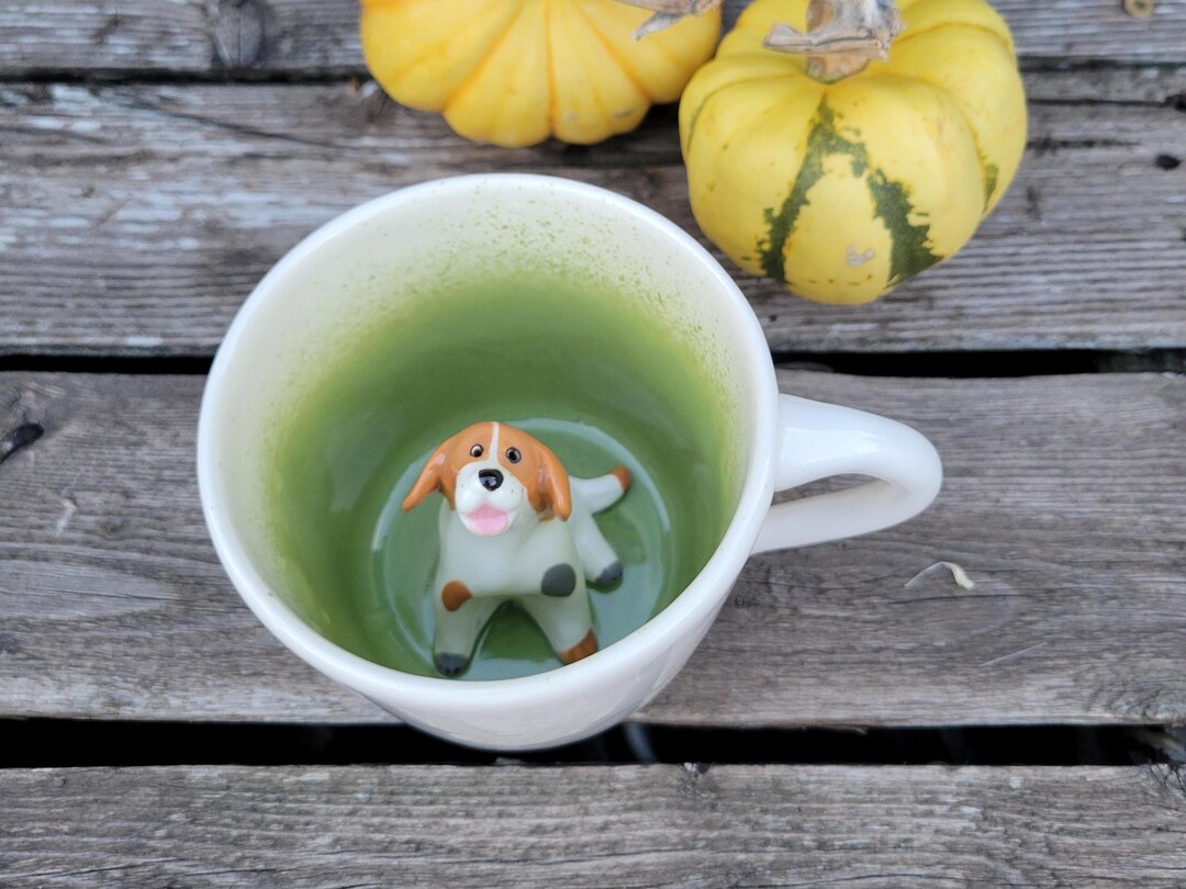 Spodeman Pottery beagle Peekaboo Ceramic Mug, Animugs Made in USA ...