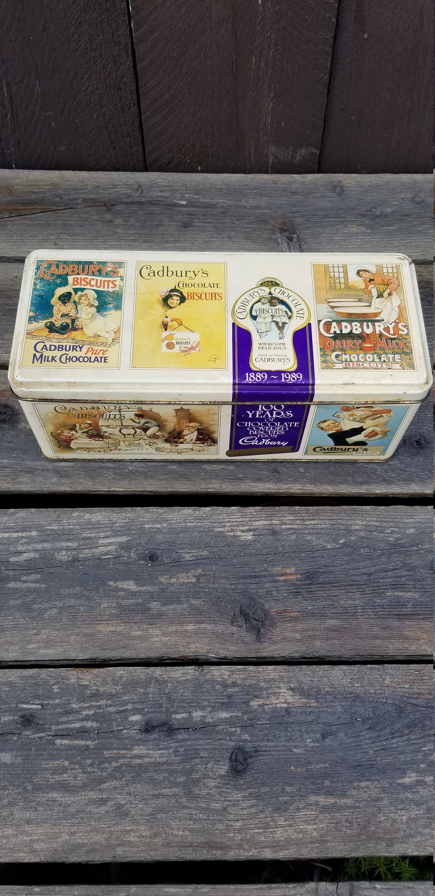 Vintage Cadbury's Chocolate Fingers Tin 100 Yrs of | Etsy