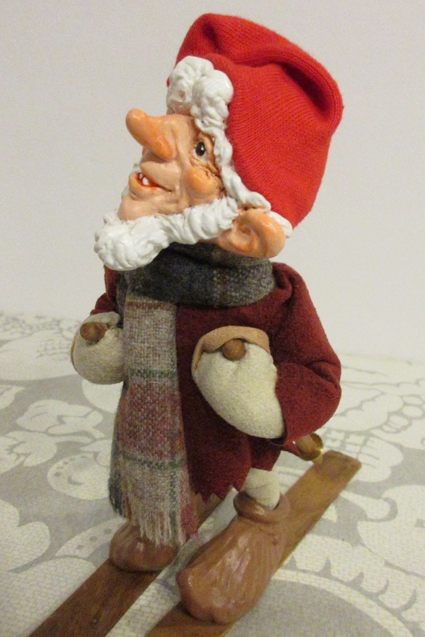 Rare Vintage 1985 SIMPICH Skiing Elf hanski Character Doll/ Collectible ...