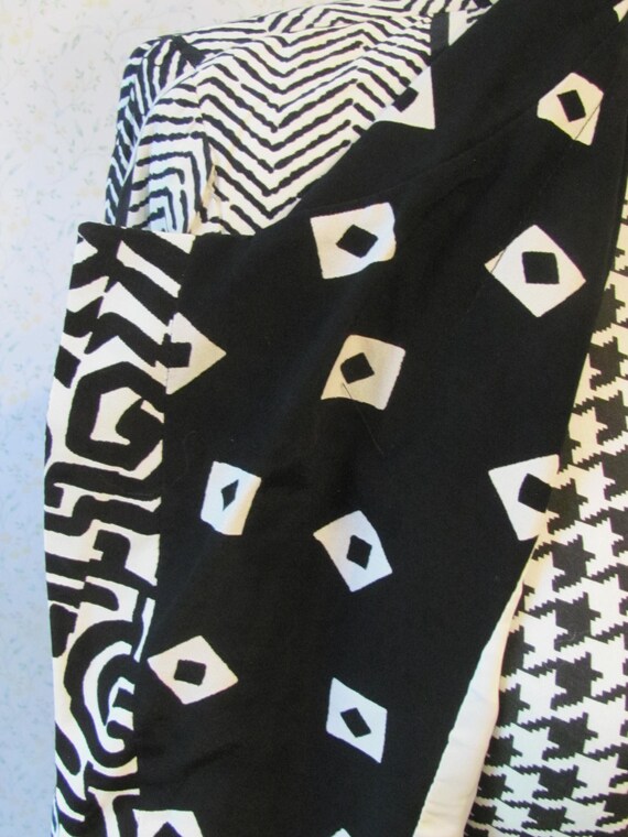 Funky Cool 1980s 2-Piece Long Jacket & Skirt Suit by … - Gem