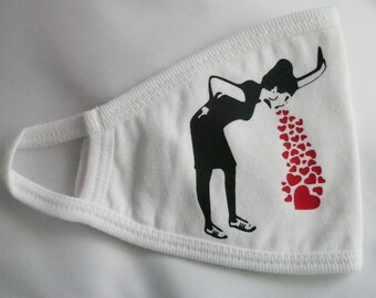 Banksy Face Mask - Etsy