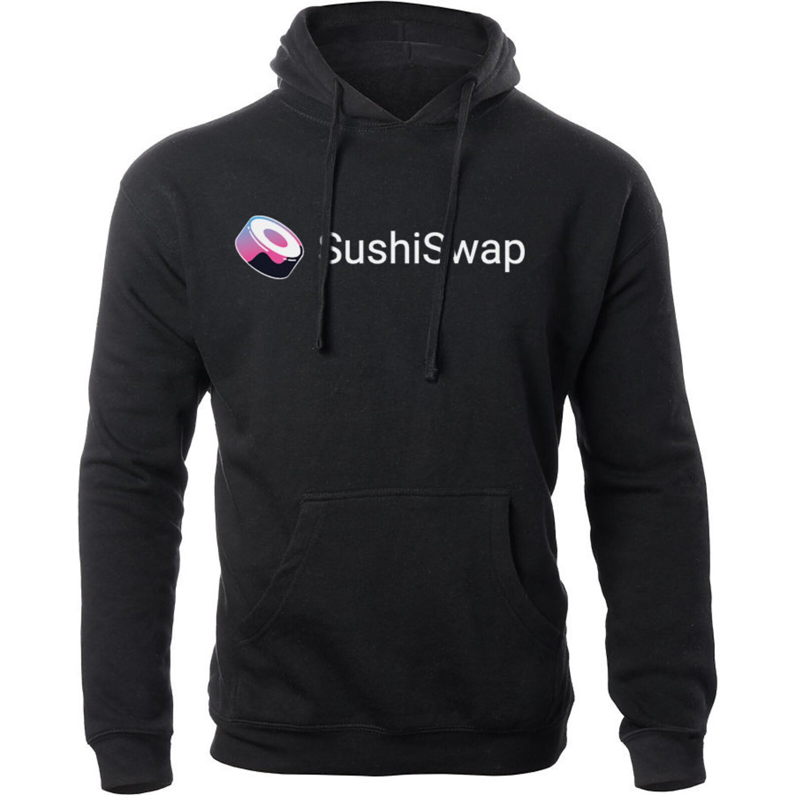 SUSHISWAP Logo Hoodie black, Unisex / Soft, Comfortable, Premium Crypto ...