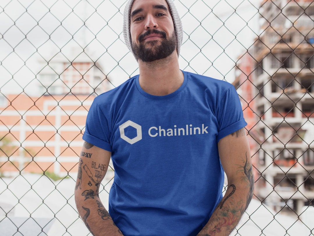 CHAINLINK Shirt (black, Royal Blue, Unisex) / Soft, Comfortable, 100% ...