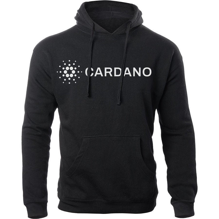Cardano Logo Hoodie (black, Unisex) / Soft, Comfortable, Premium Crypto ...